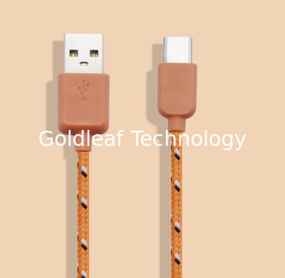 New Products Nylon Woven Mobile Smart Phone Accessories Micro Type-C Fast Charging Data