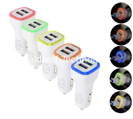 2018 hot selling dual usb rocket shape car charger Wholesale Portable Universal Travel Smart charger