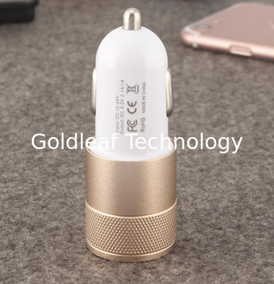 Shenzhen Factory Supply Aluminum 12V Car Battery Charger Emergency Dual USB Car Charger For Mobile Tablet