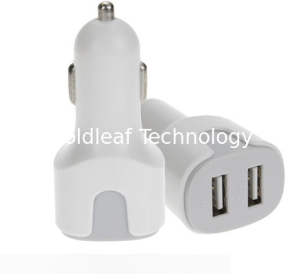 Dual USB led luminous car charger new fast USB car charger adapter quick charge USB3.0