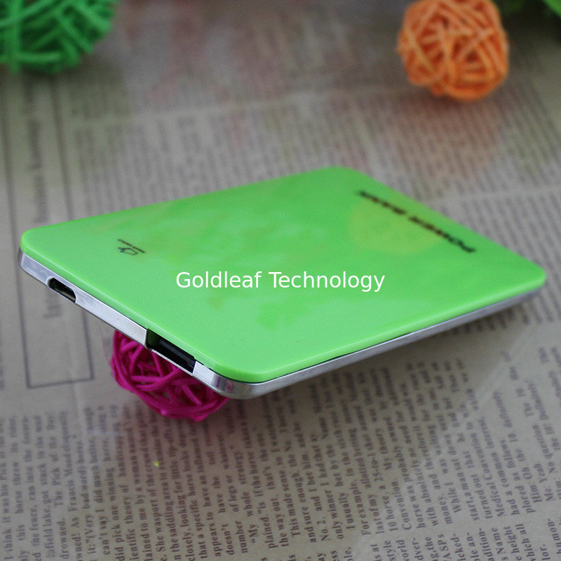 New arrival super slim usb power bank high capacity at the very best price for promotion
