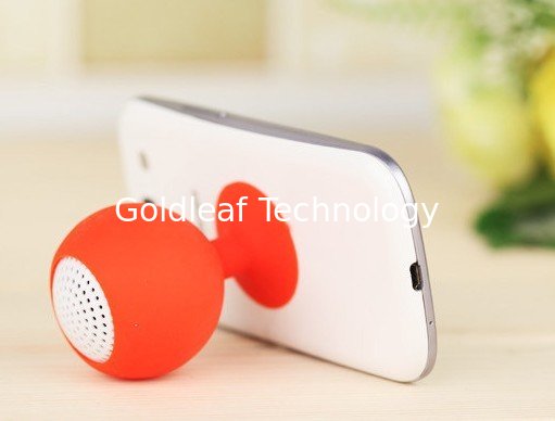 Phone pad stands mini speaker with colorful options at bottom price