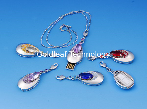 Jewelry USB flash drive bulk 1gb 2gb 4gb 8gb at very best price with free necklace