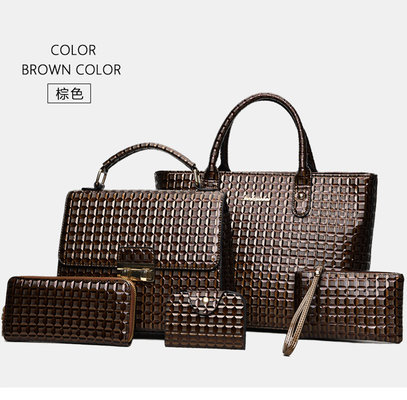 Women Girl Messenger Bag PU Leather Satchel Lady Handbag Shoulder Bags bag happy