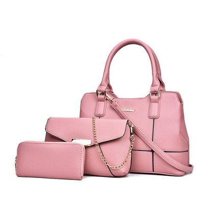 Women pu Leather handbag set Wallet PU Card Holder Lady Purse Handbag Envelope Bag