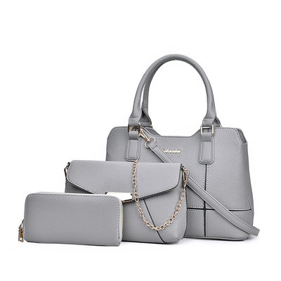 Women pu Leather handbag set Wallet PU Card Holder Lady Purse Handbag Envelope Bag