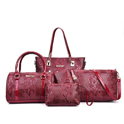 Fashion Women PU Leather Handbag Portable Chain Woven Messenger Shoulder Bag New