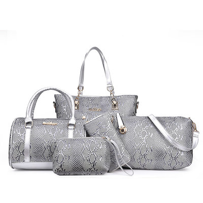 Fashion Women PU Leather Handbag Portable Chain Woven Messenger Shoulder Bag New