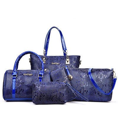 Fashion Women PU Leather Handbag Portable Chain Woven Messenger Shoulder Bag New