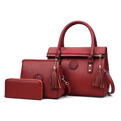 Women Handbag set PU Leather Shoulder Bag Messenger Lady Cute Satchel Wings bags
