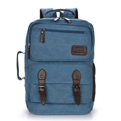 Canvas Women's BackPack Big Capacity Candy Colors School Bag For Teenagers Girls