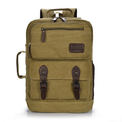 Canvas Women's BackPack Big Capacity Candy Colors School Bag For Teenagers Girls