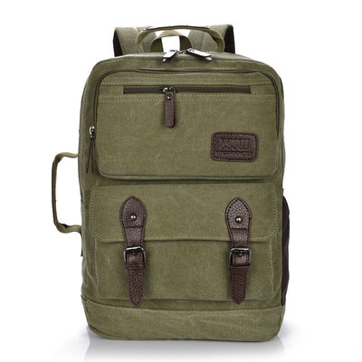 Canvas Women's BackPack Big Capacity Candy Colors School Bag For Teenagers Girls
