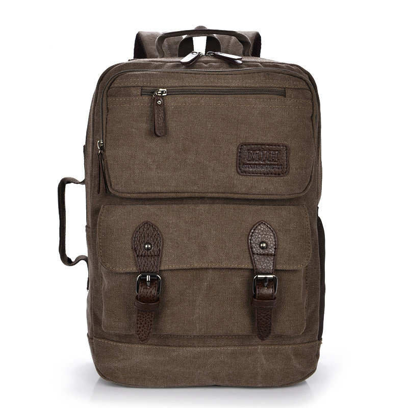 Canvas Women's BackPack Big Capacity Candy Colors School Bag For Teenagers Girls