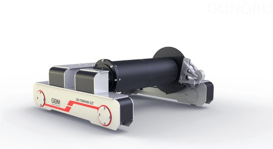 Integral direct-drive permanent magnet Crane crab