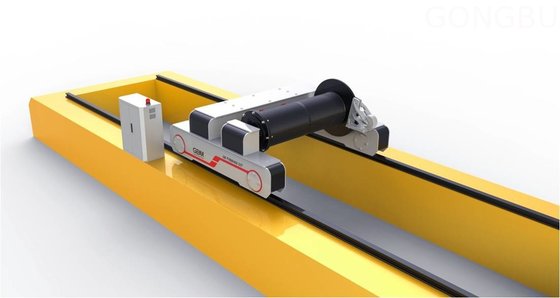 Integral direct-drive permanent magnet Crane crab