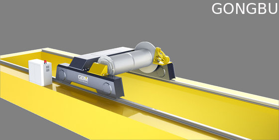 Integral direct-drive permanent magnet Crane crab