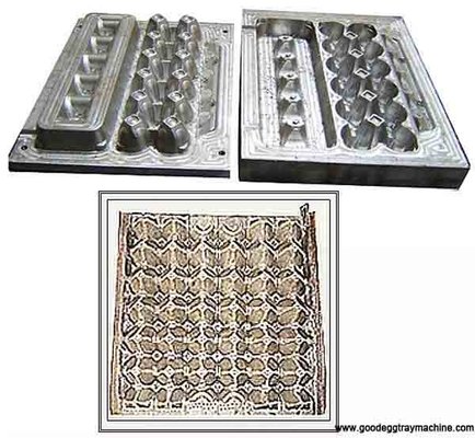 Plastic egg tray mold