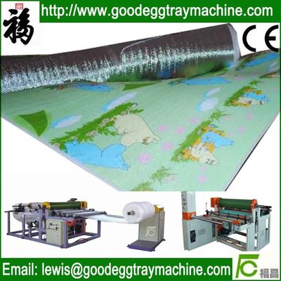 Foil underlayment making EPE Foam Sheet Laminating Machine