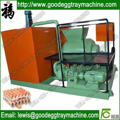 Easy oprating waste paper pulp moulding machine