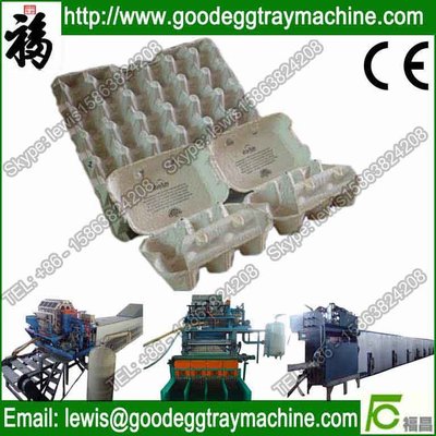 Paper pulp tray molding machine