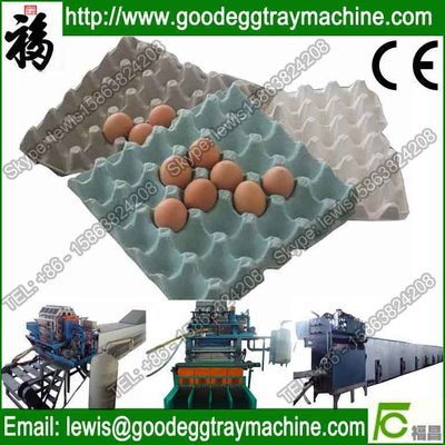 Paper pulp tray molding machine