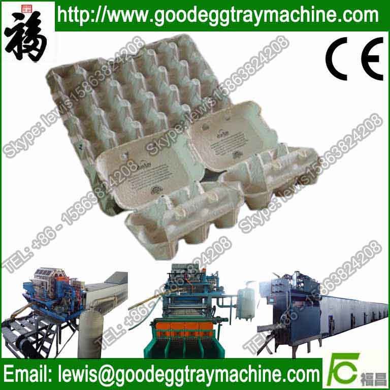 Paper pulp tray molding machine