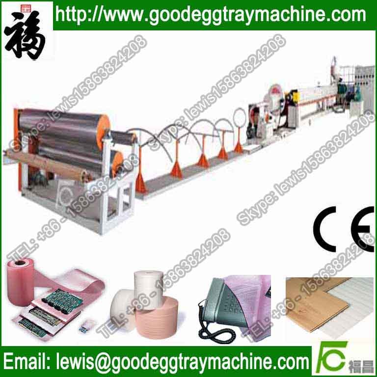 SunVisor EPE Foam Sheet Extrusion Machine