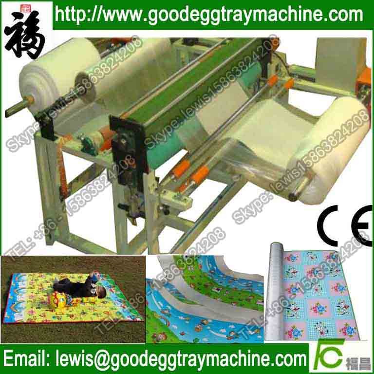 Plastic Expanded Polyethylene EPE Foam Sheet Laminating Machine for foil underlayment