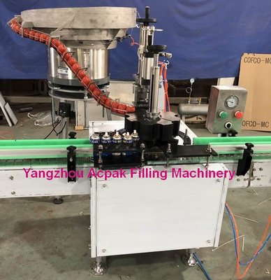 China Automatic Aerosol Cap Placer, aerosol filling machine supplier