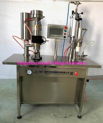 China Semiautomatic BOV Aerosol Filling Machine supplier