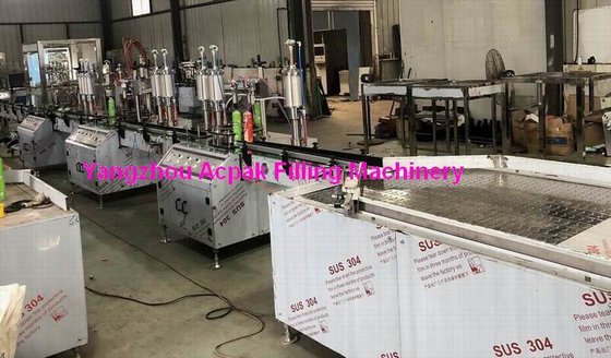 Automatic Aerosol  Filling Machine for PU Foam, PU Foam Aerosol Filling Machine