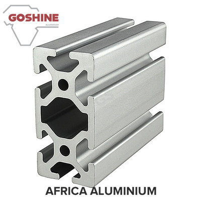 Black aluminium extrucsion 2020 V-slot industrial aluminum profile supplier