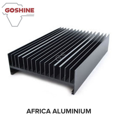 OEM aluminium extrusion profile CNC machined aluminum 6063 led heat sink for 400W supplier