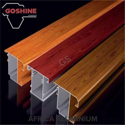 Simulation Of Wood Grain Aluminum , Boiling Resistance And Alkali resistance supplier