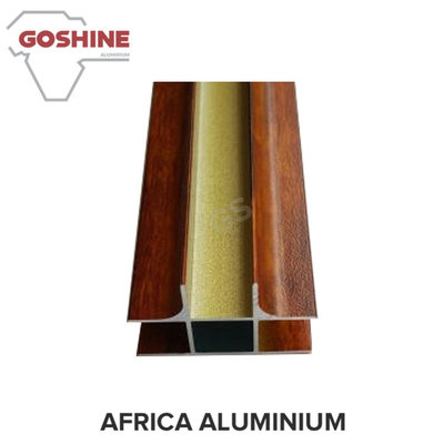 T5 / T6 Wood Finish Aluminium Profiles For Transportation Square Shape supplier