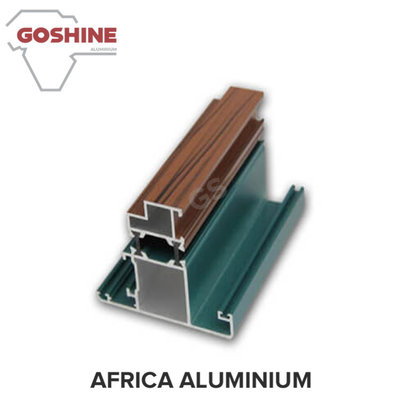 T5 / T6 Wood Finish Aluminium Profiles For Transportation Square Shape supplier
