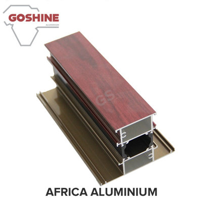 Highly Glossy Aluminum Extrusion Window Frame Rectangle For Sliding Window supplier