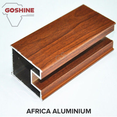 Simulation Of Wood Grain Aluminum , Boiling Resistance And Alkali resistance supplier