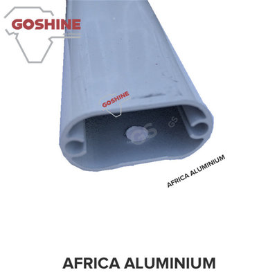 Powder coated aluminium brushed oval profile extrusion for shower room supplier