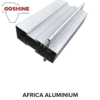 anodized / powder coated black aluminium alloy extrusion profile for south africa supplier