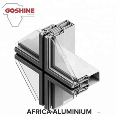 windows and doors wall aluminium extrusion profiles accessories for West Africa supplier