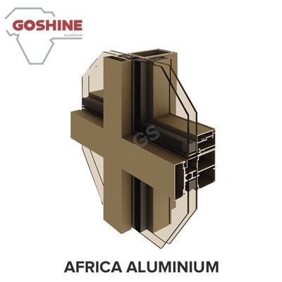 Sun Frame aluminum extrusion curtain wall profile for Israel market supplier