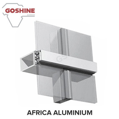 Sun Frame aluminum extrusion curtain wall profile for Israel market supplier