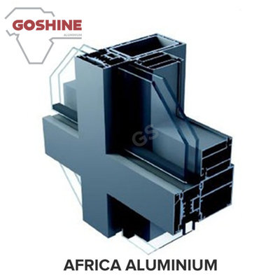 High Quality Industrial Extruded Curtain Wall Aluminum Profile supplier