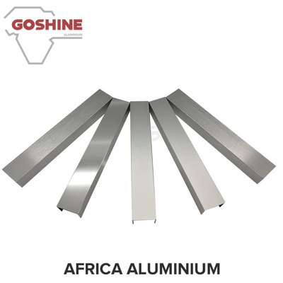 Cameroon Market Standard Color Polishing Aluminium Frame Extrusion Hinge Profile To Make Doors And Windows supplier