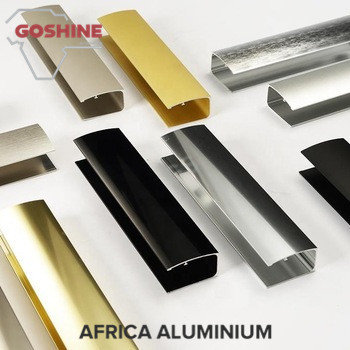 Cameroon Market Standard Color Polishing Aluminium Frame Extrusion Hinge Profile To Make Doors And Windows supplier