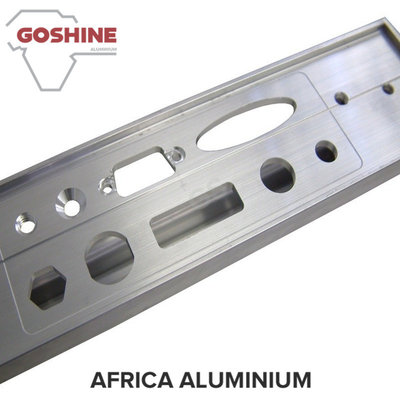 china Deeply CNC process and blue anodized aluminum frame profiles supplier