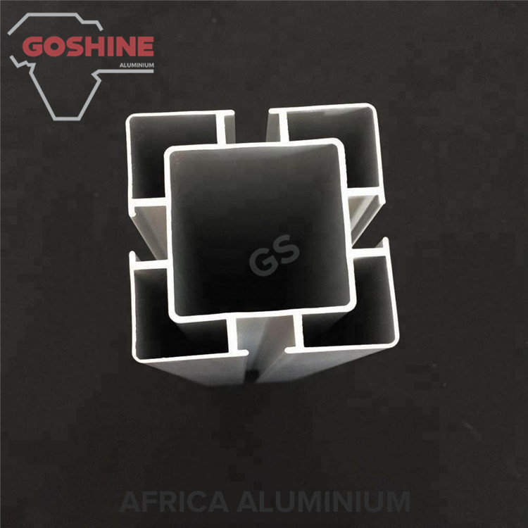 Black aluminium extrucsion 2020 V-slot industrial aluminum profile supplier
