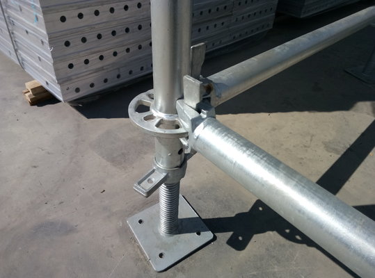 Gowe Hot Dipped Galvanized, Q345 Ringlock Scaffolding System Base Collar